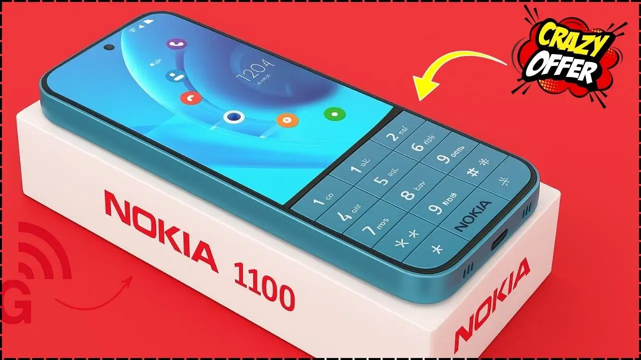 Nokia 1100 Returns with Modern Features & Updated Design: Special Revival Price Announced!
