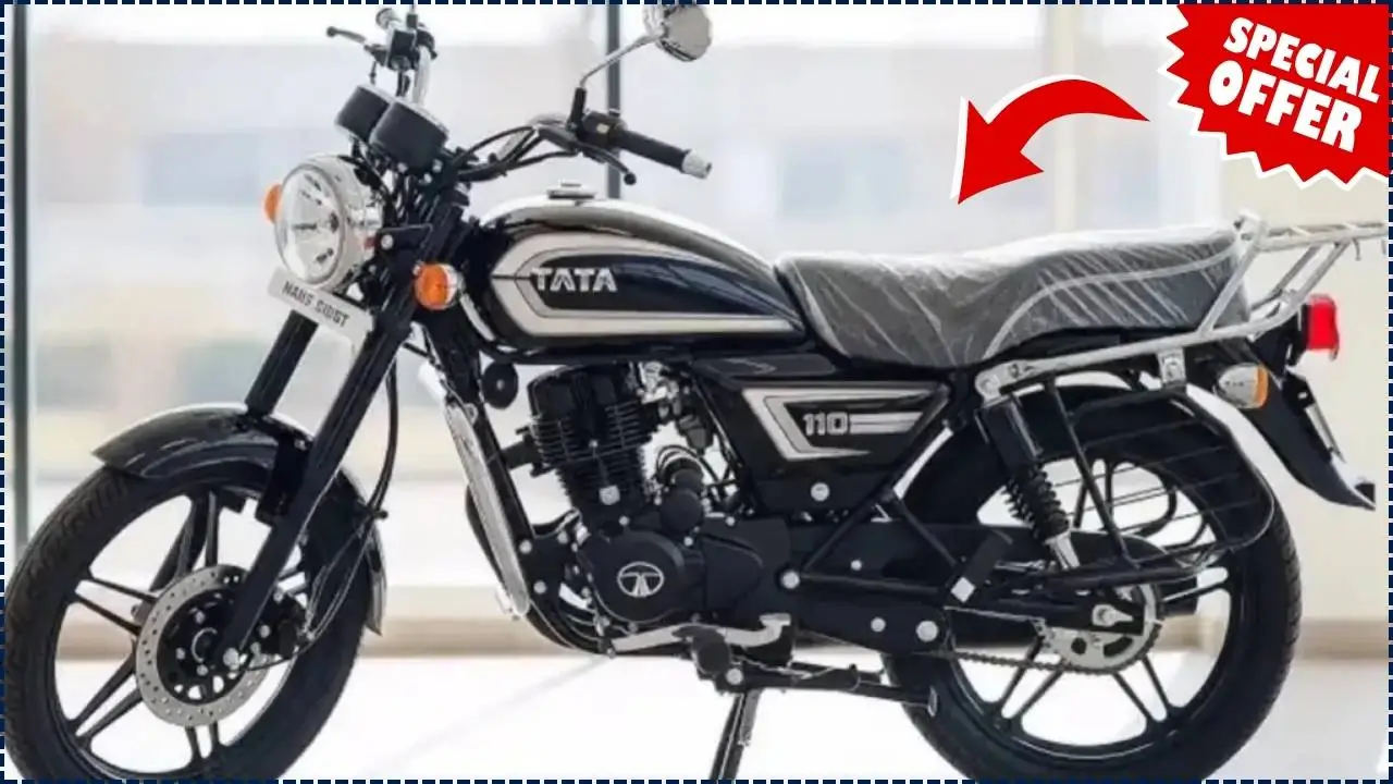 Tata Classic 70CC Smart Hybrid Bike with 86 KMPL Mileage: Massive Discount Price at ₹32,999!