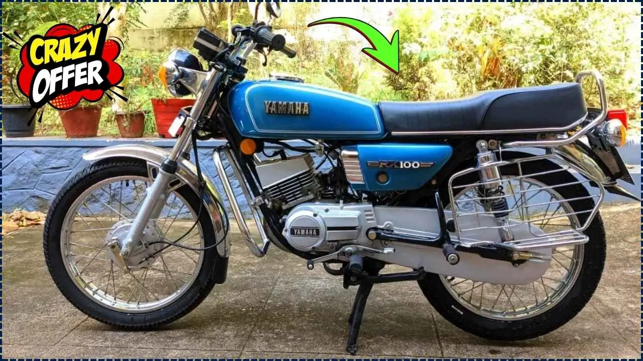 Yamaha RX100 is Back! Iconic Ride with Dhamaka Offers & Big Discounts!
